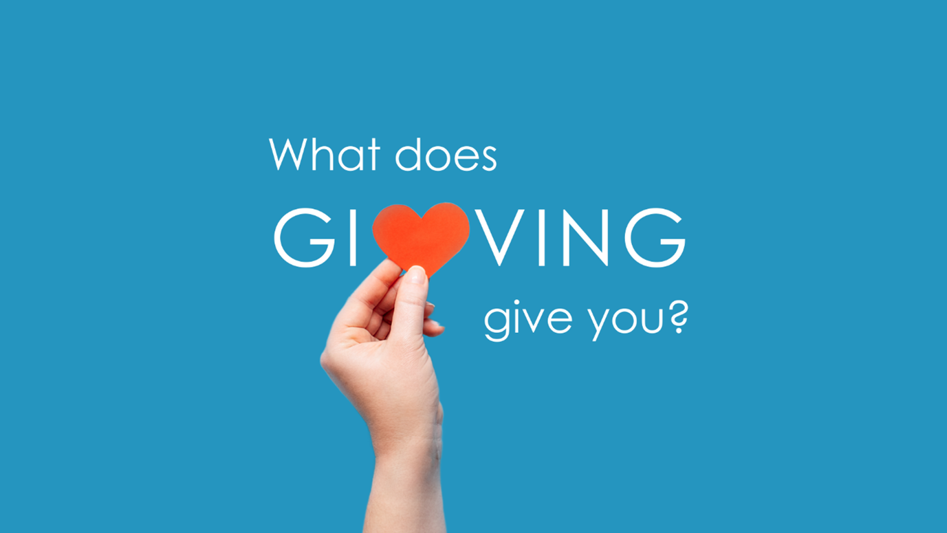 What does giving give you? - Elston Financial Solutions