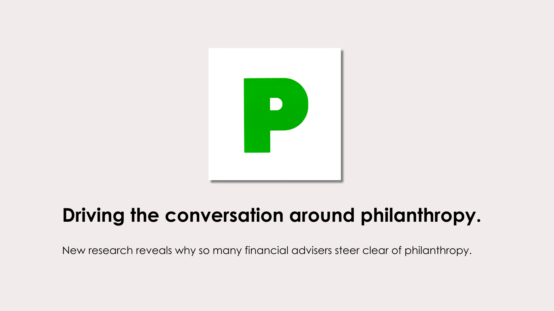 Driving the conversation around philanthropy - Elston Financial Solutions